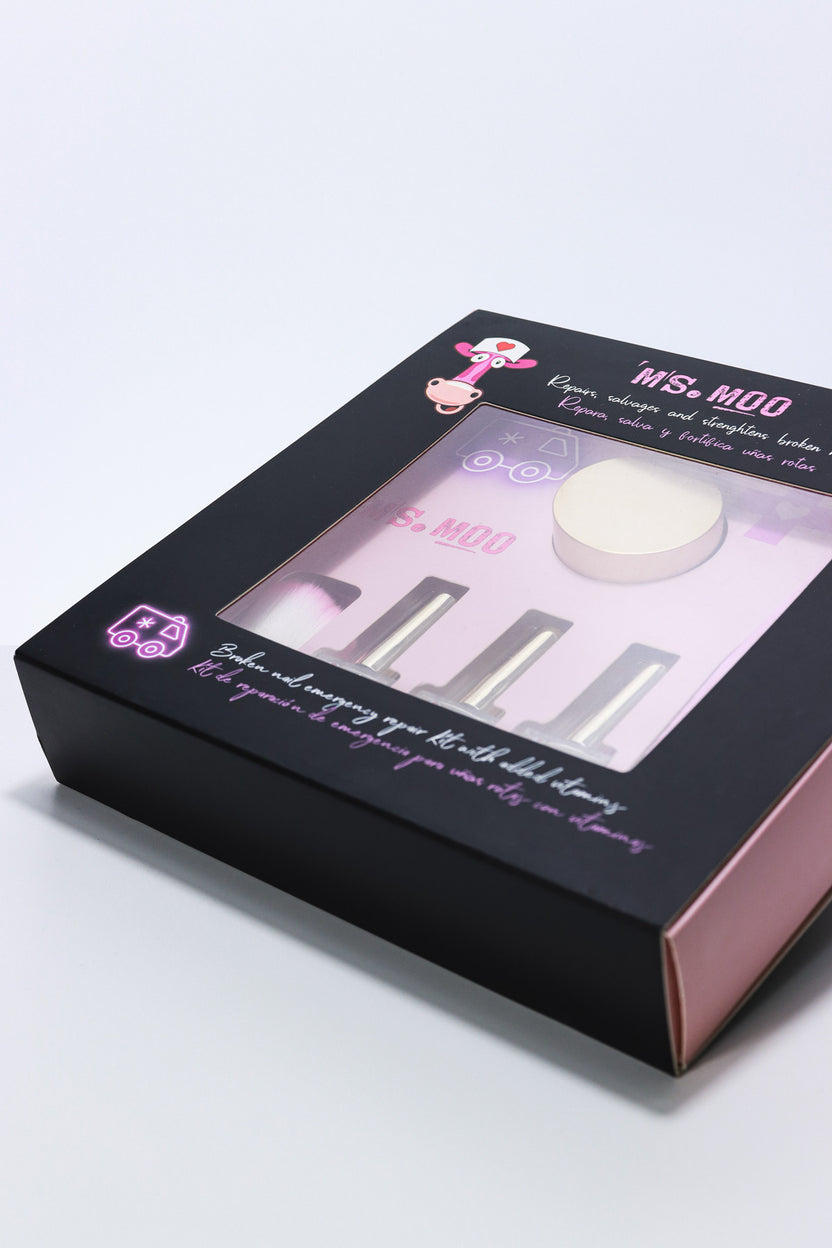 Ms. Moo Emergency Nail repair Kit. HOW TO FIX A BROKEN NAIL? – minimanimoo